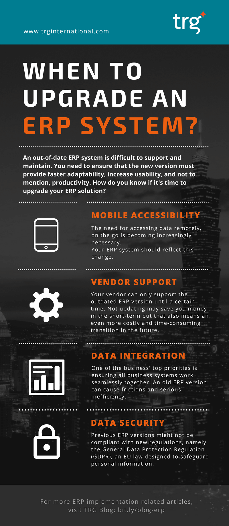 [Infographic] 4 Signs that It’s Time to Upgrade Your ERP System
