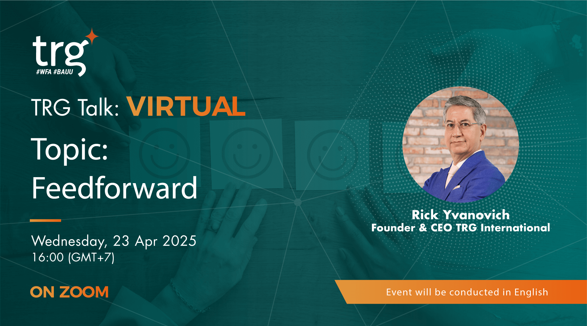TRG Talk Virtual - Feedforward 23 April 2025